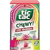 Amazon.com : TIC TAC CHEWY! Sour Adventure Candy, Bulk 8 Pack, Sour ...