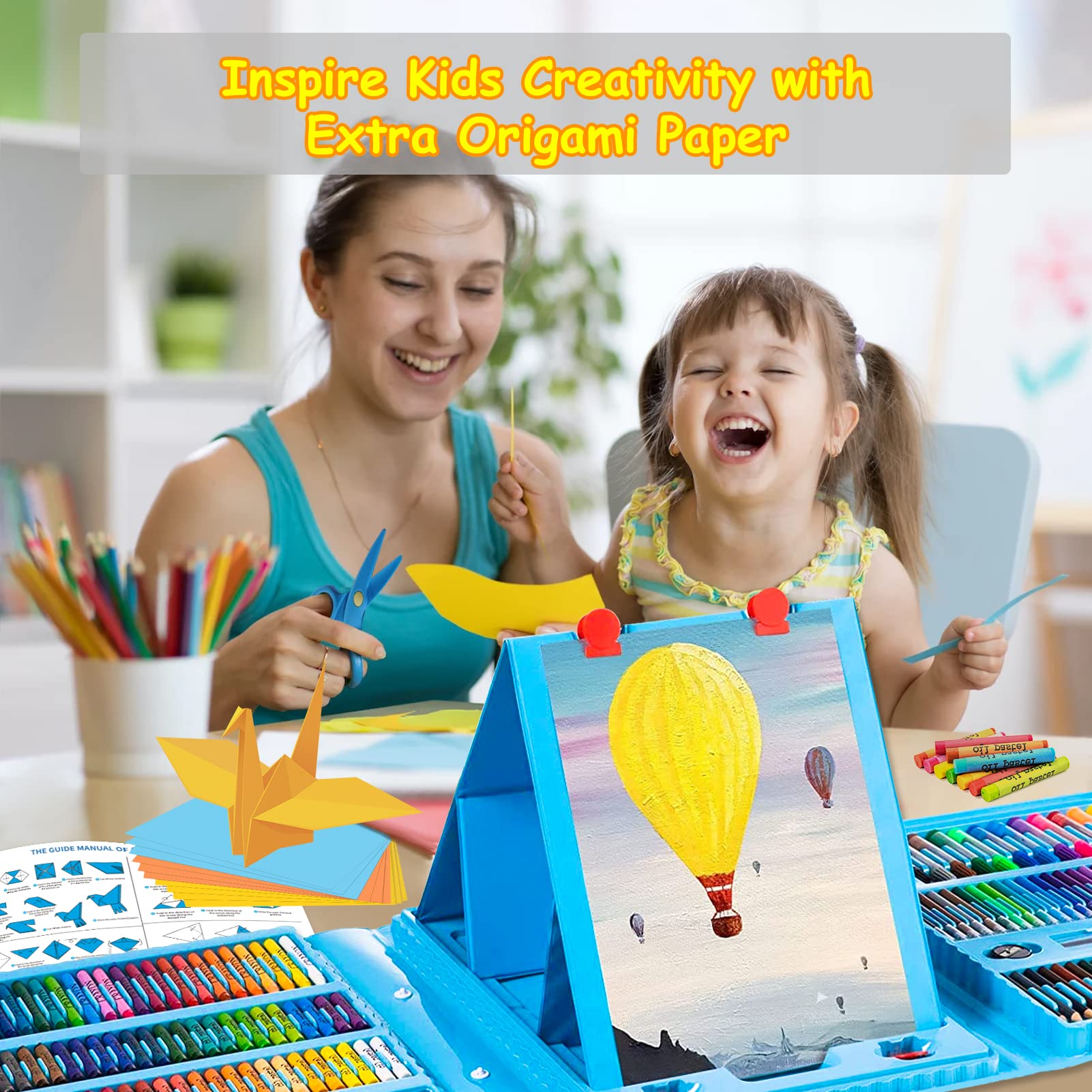 Mua Art Supplies, 272 Pack Art Set Drawing Kit for Girls Boys Teens ...