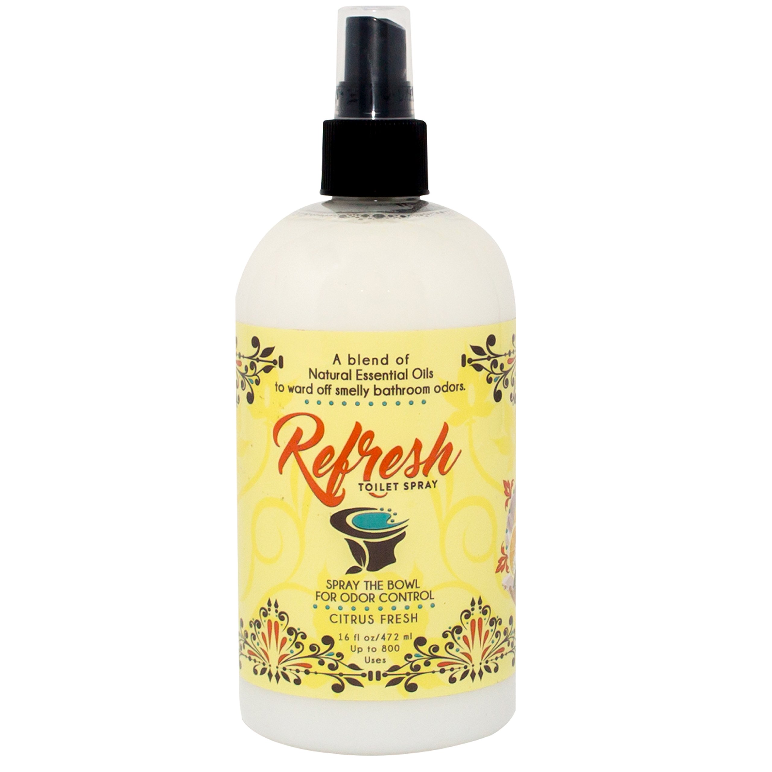 Amazon.com: Refresh Toilet Spray (Citrus Fresh, 2 Ounce): Health ...