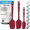 Amazon.com: di Oro Living Silicone Spatula Set - 3-piece 600F Heat ...