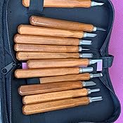 Holzschnitzwerkzeug Set 12-tlg Holz-Schnitzmesser, Profis ...