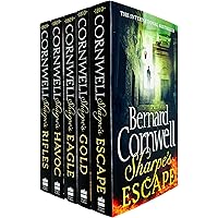 Sharpe Series Books 6 - 10 Collection Box Set by Bernard Cornwell ...