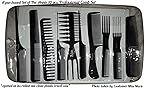 Amazon.com : Annie Professional Comb Set 10Ct Black : Hair Combs : Beauty