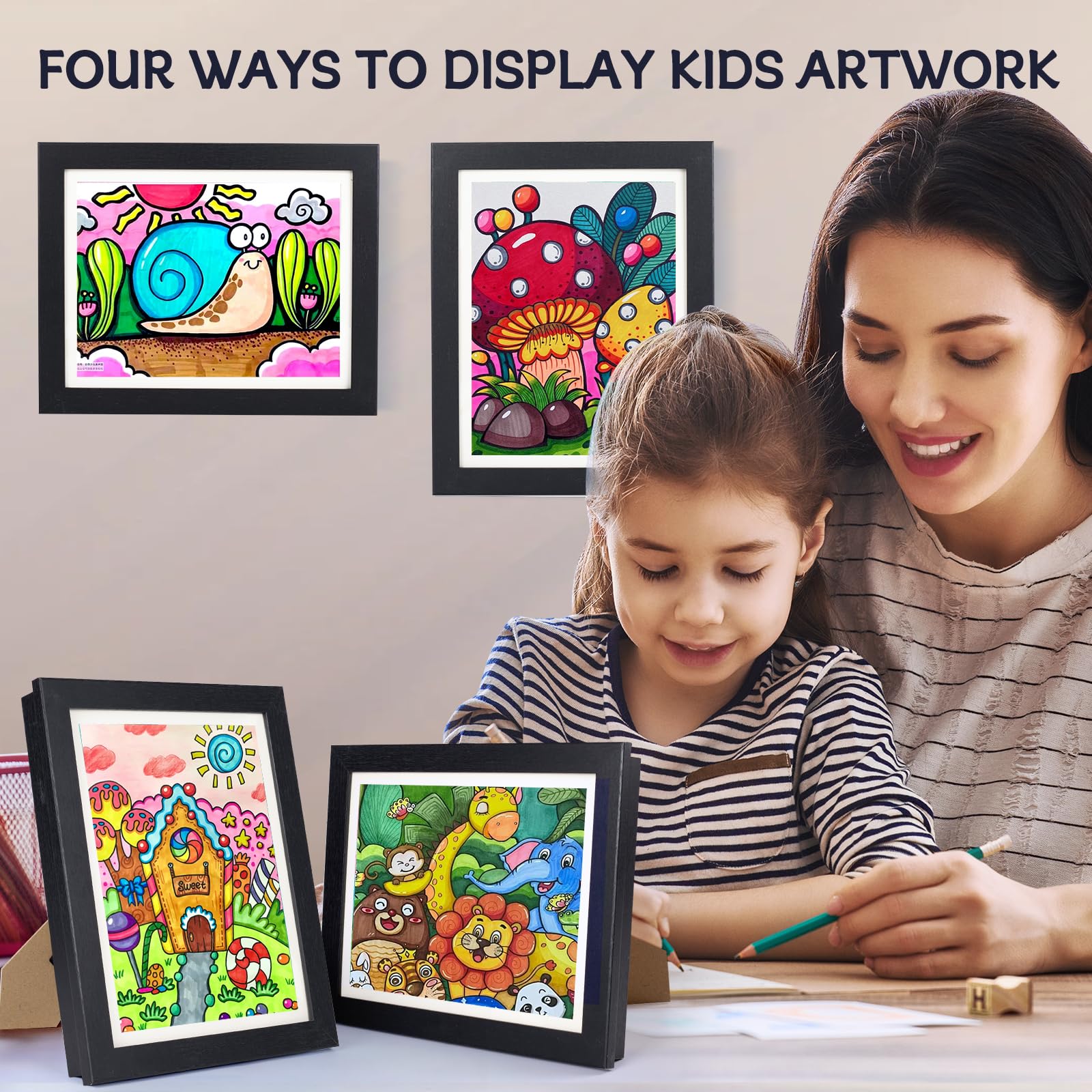 Mua Orankay 3Pack Kids Art Frame - Kids Artwork Frames Changeable,10x12 ...