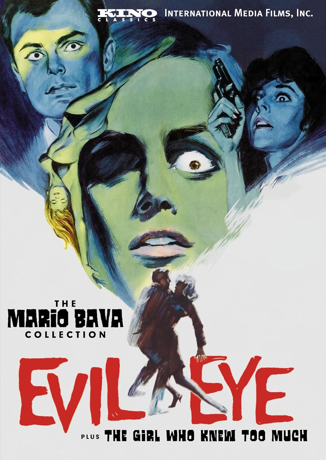 Evil Eye Featuring The Girl Who Knew Too Much DVD 1963: Amazon.co.uk ...