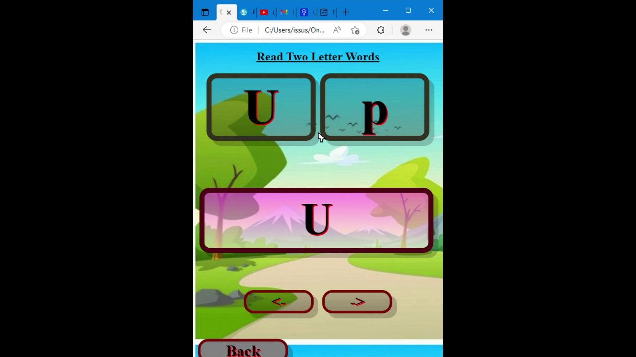 Two Letter Words For Kids - App on Amazon Appstore