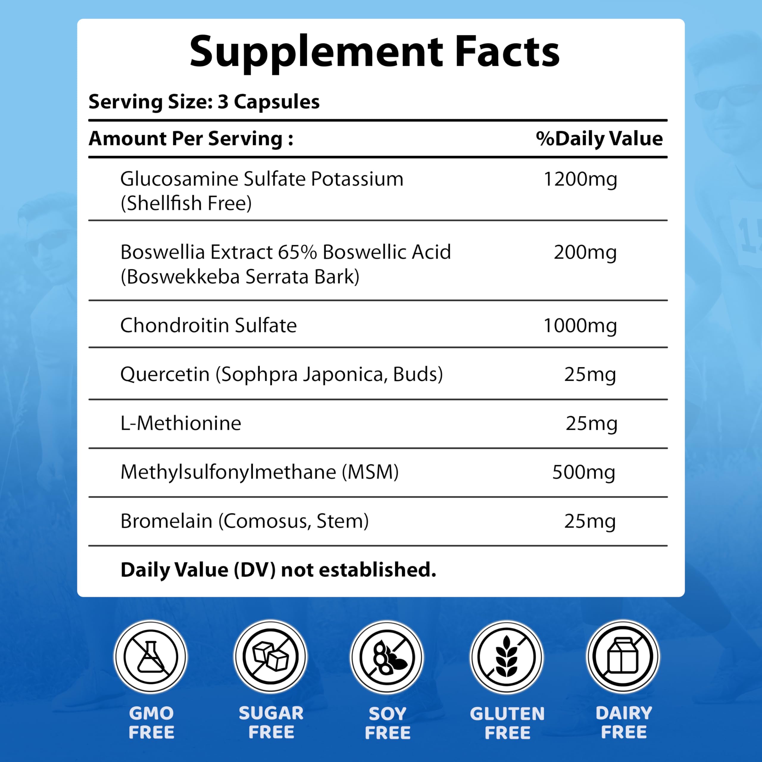 Mua Advanced Joint Support Supplement - Glucosamine Chondroitin MSM ...