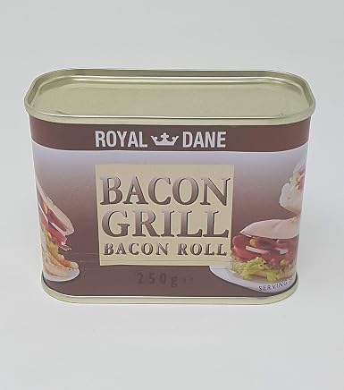 Royal Dane Bacon Grill Bacon Roll 12 x 250g: Amazon.co.uk: Grocery