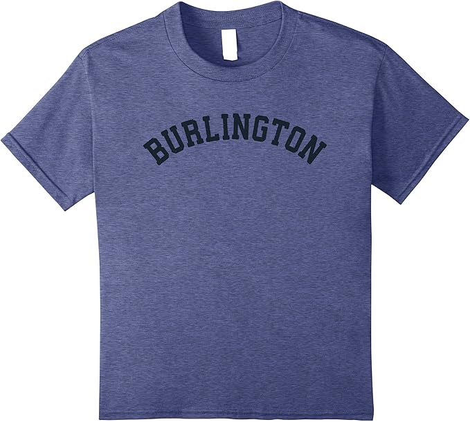 Amazon.com: Vintage Burlington T Shirt Old Retro Vermont Sports Gift ...