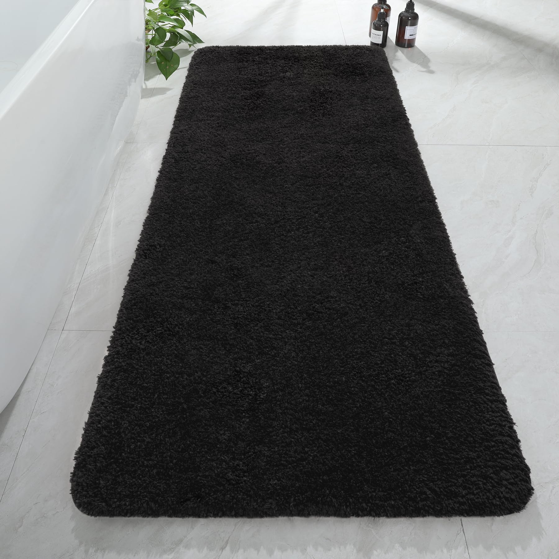 AROGAN Luxury Non Slip Bathroom Rug, Thick Soft and Absorbent ...