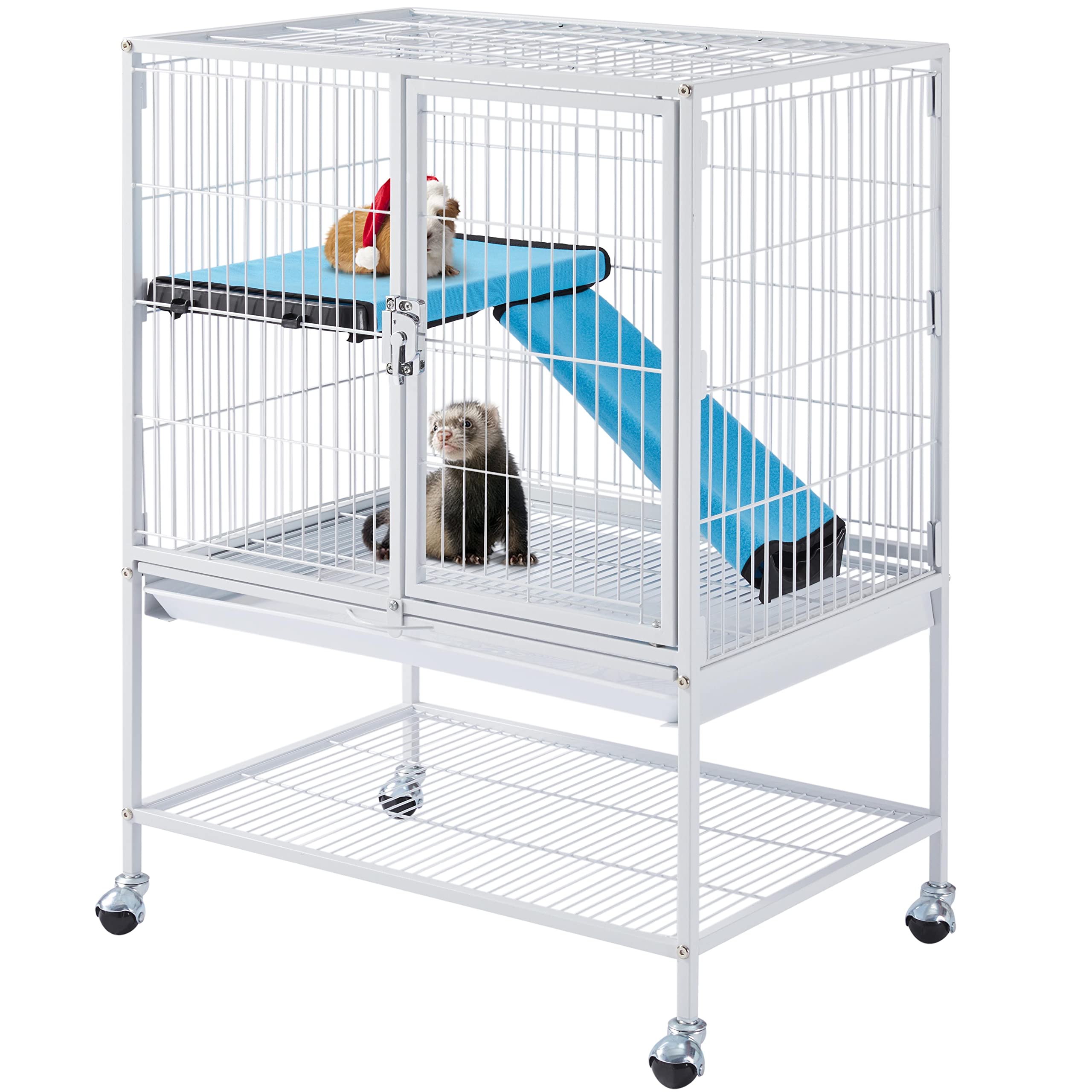Mua Yaheetech Small Animal Cage, Metal Pet Cage with Removable Tray ...