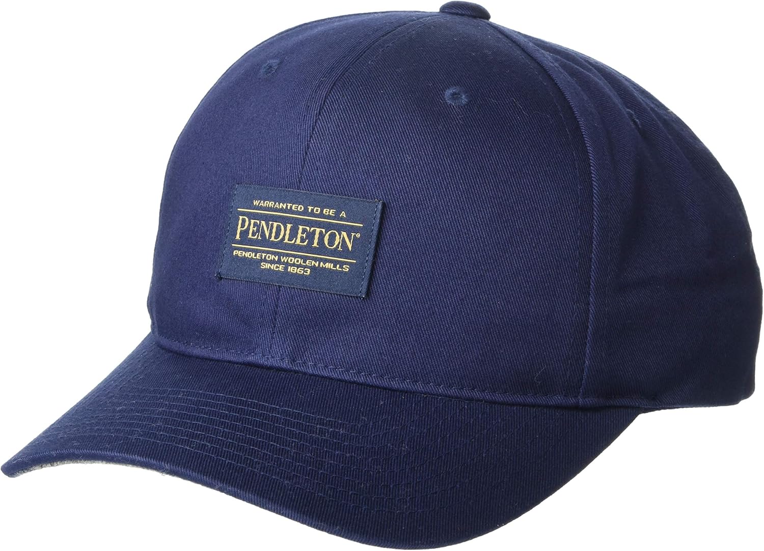 Pendleton Men's Logo Snapback Hat Baseball Cap, Grey/Navy/Brown Ombre ...