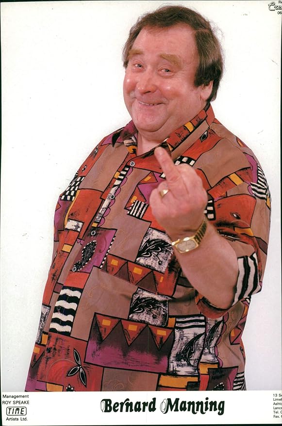 Amazon.com: Vintage photo of Bernard Manning.: Entertainment Collectibles