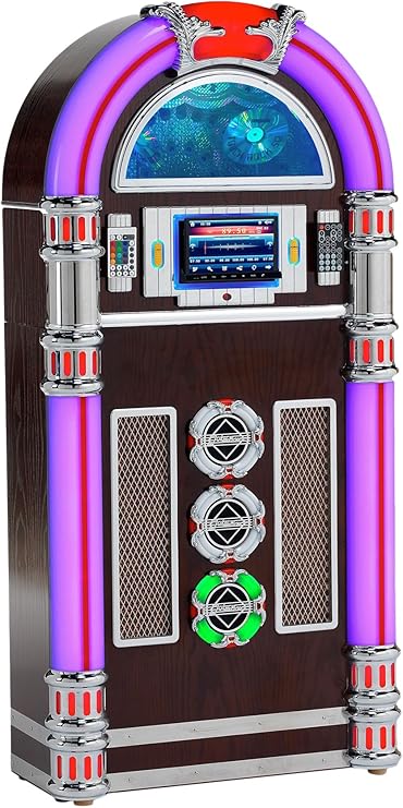 Steepletone Full Size Jukebox with Touch Screen Tablet: Amazon.co.uk: TV