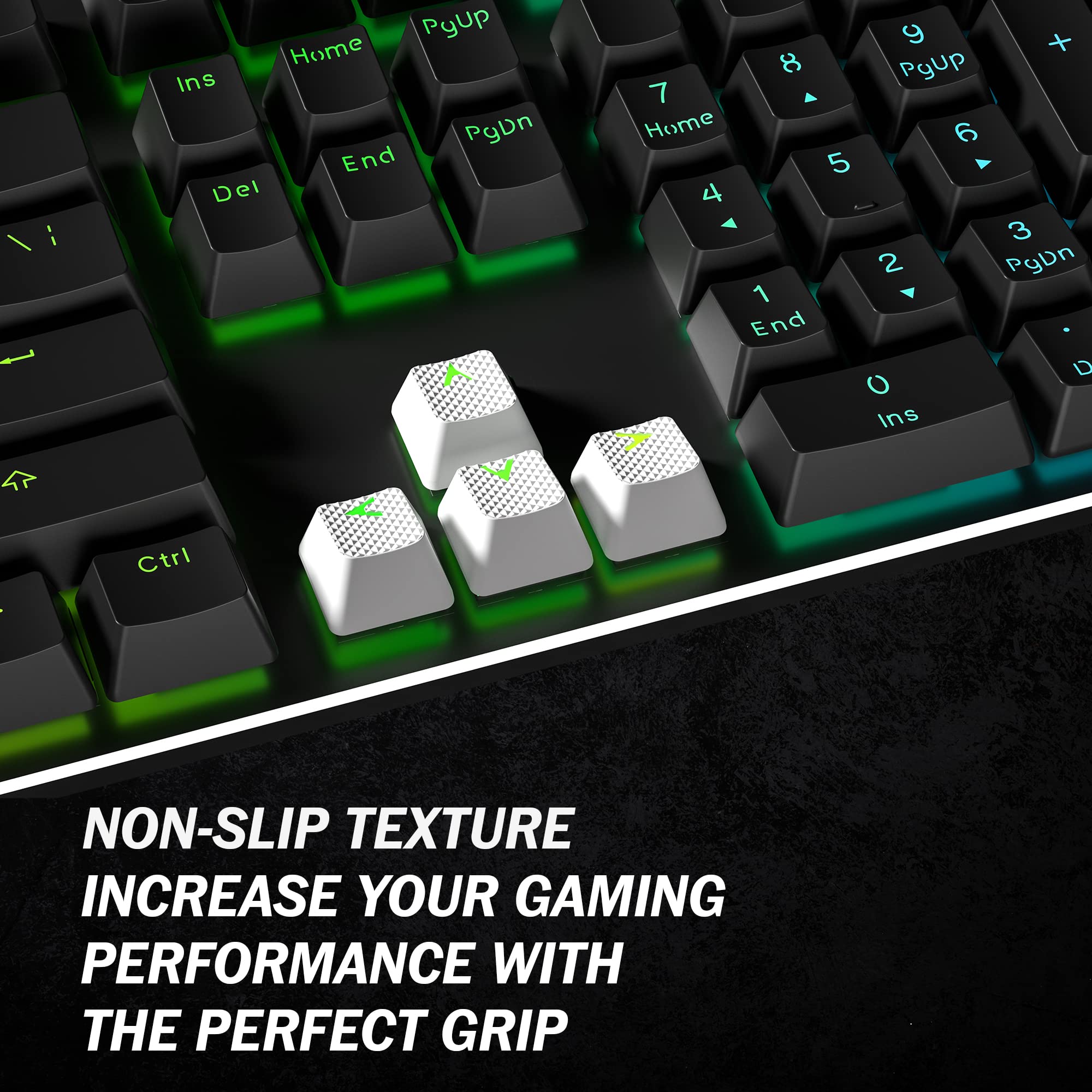 Mua HK Gaming Rubber Keycaps Set | Anti-Slip Texture | Doubleshot ...