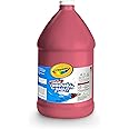 Amazon.com: Crayola Washable Red Paint, 1 Gallon Size, Painting ...