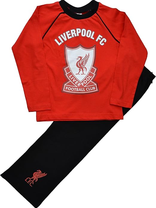 Liverpool F.C. - Pijama Dos Piezas - Manga Larga - para niño Rojo Rosso ...