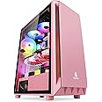 Segotep PC Gaming Computer case with Side Tempered Glass Door Support ...