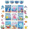 Amazon.com : JarThenaAMCS 35Pcs Under The Sea Reading Classroom ...