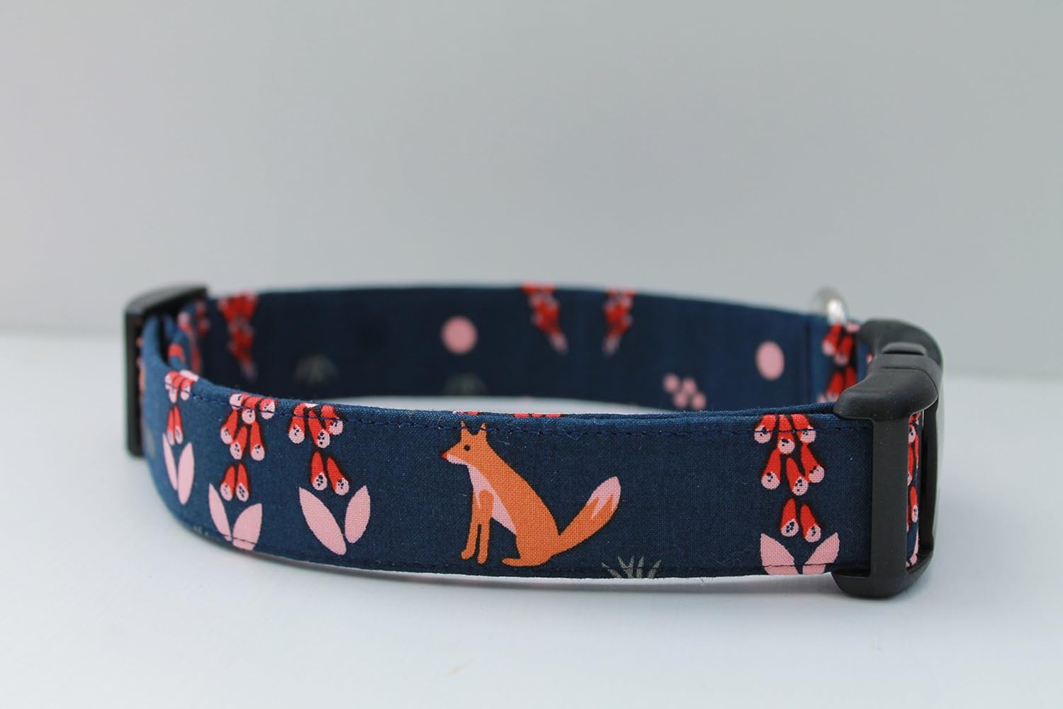Amazon.com: Whimsical Fox Dog Collar; Vintage: Handmade