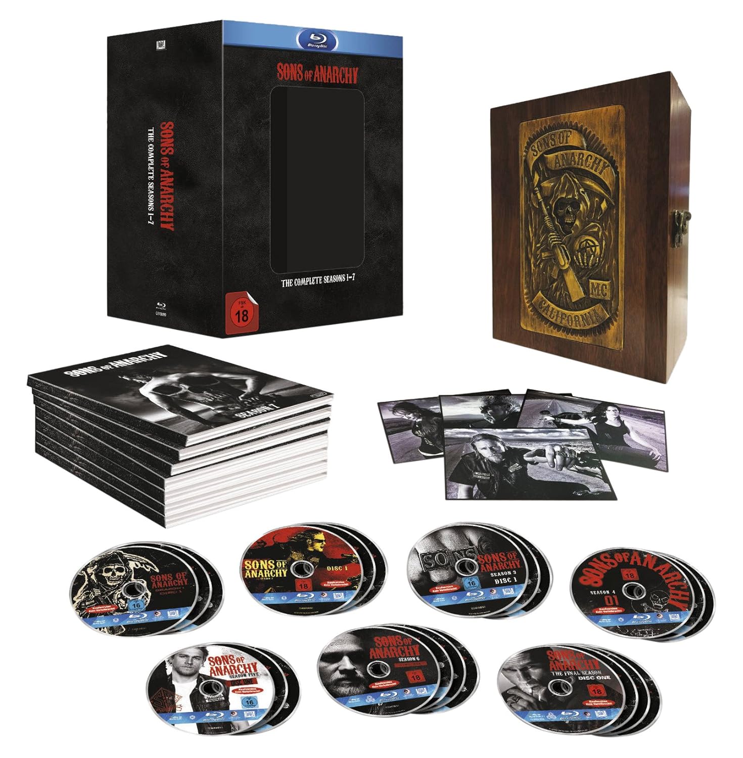Sons of Anarchy - The Complete Seasons 1-7 exklusiv bei Amazon.de Blu-ray Limited Edition ...
