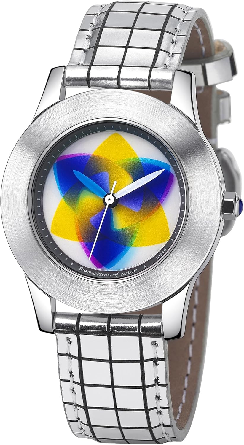 Rainbow Watch Unisex Wristwatch Elegancia Tripod EL47A-B-GS-tr: Amazon ...