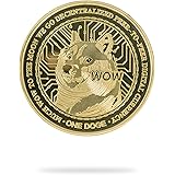 Amazon.com: Gold Dogecoin Dogebill! Commemorative Cryptocurrency Coin ...