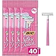 Amazon.com: BIC Silky Touch Women's Disposable Razors, With 2 Blades ...