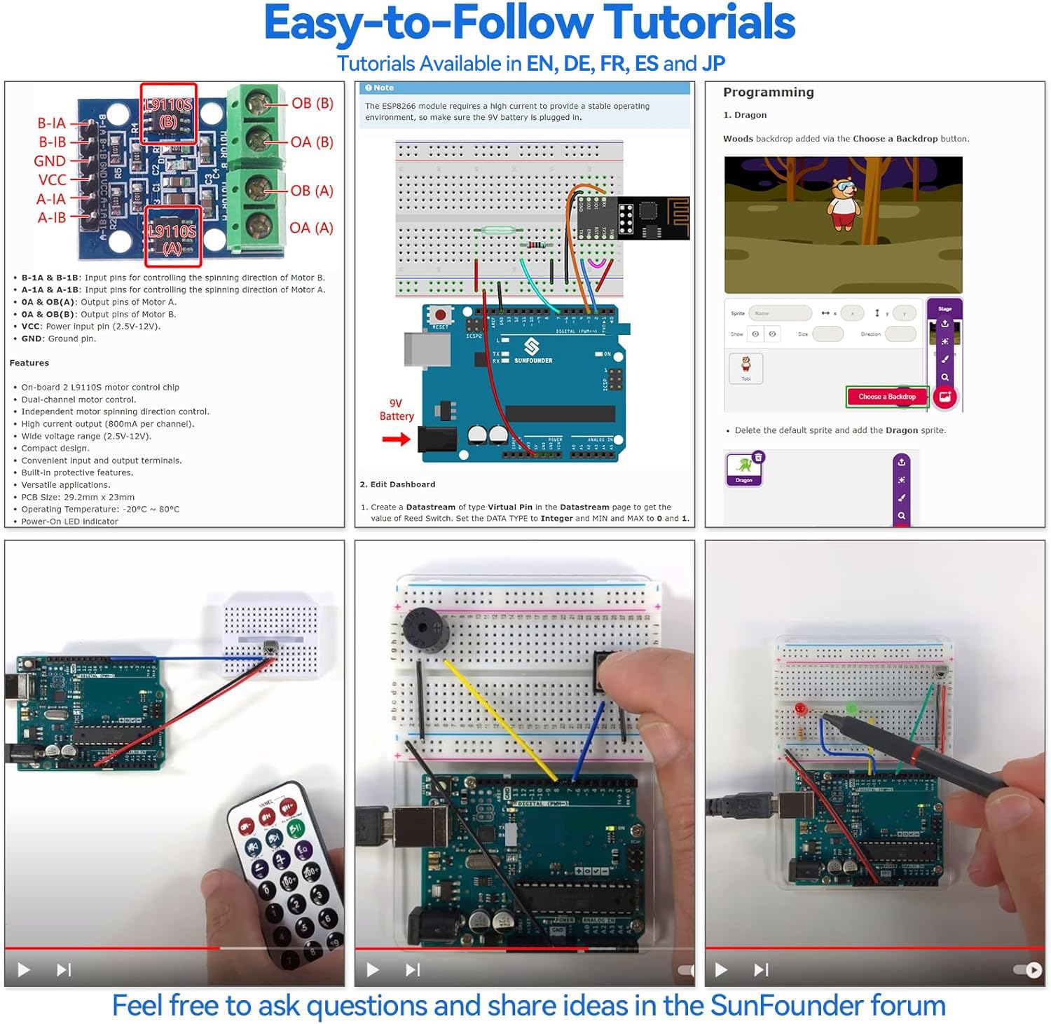 Mua Ultimate Starter Kit Compatible with Arduino UNO IDE Scratch, 3 in ...