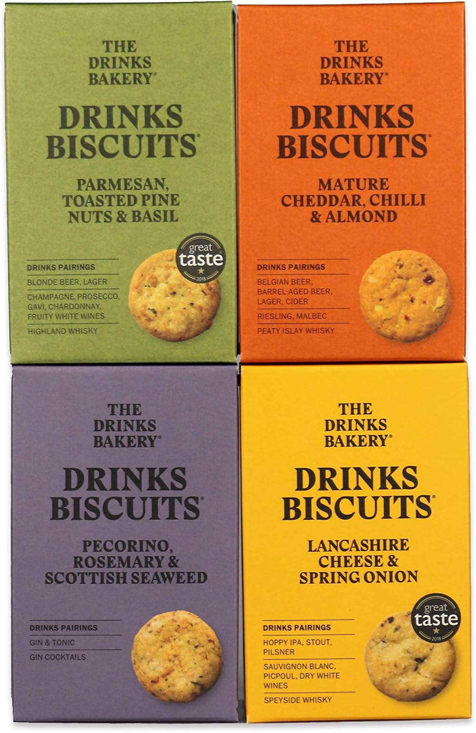 Drinks Biscuits - Mixed Flavours (4 x 110g): Amazon.co.uk: Grocery