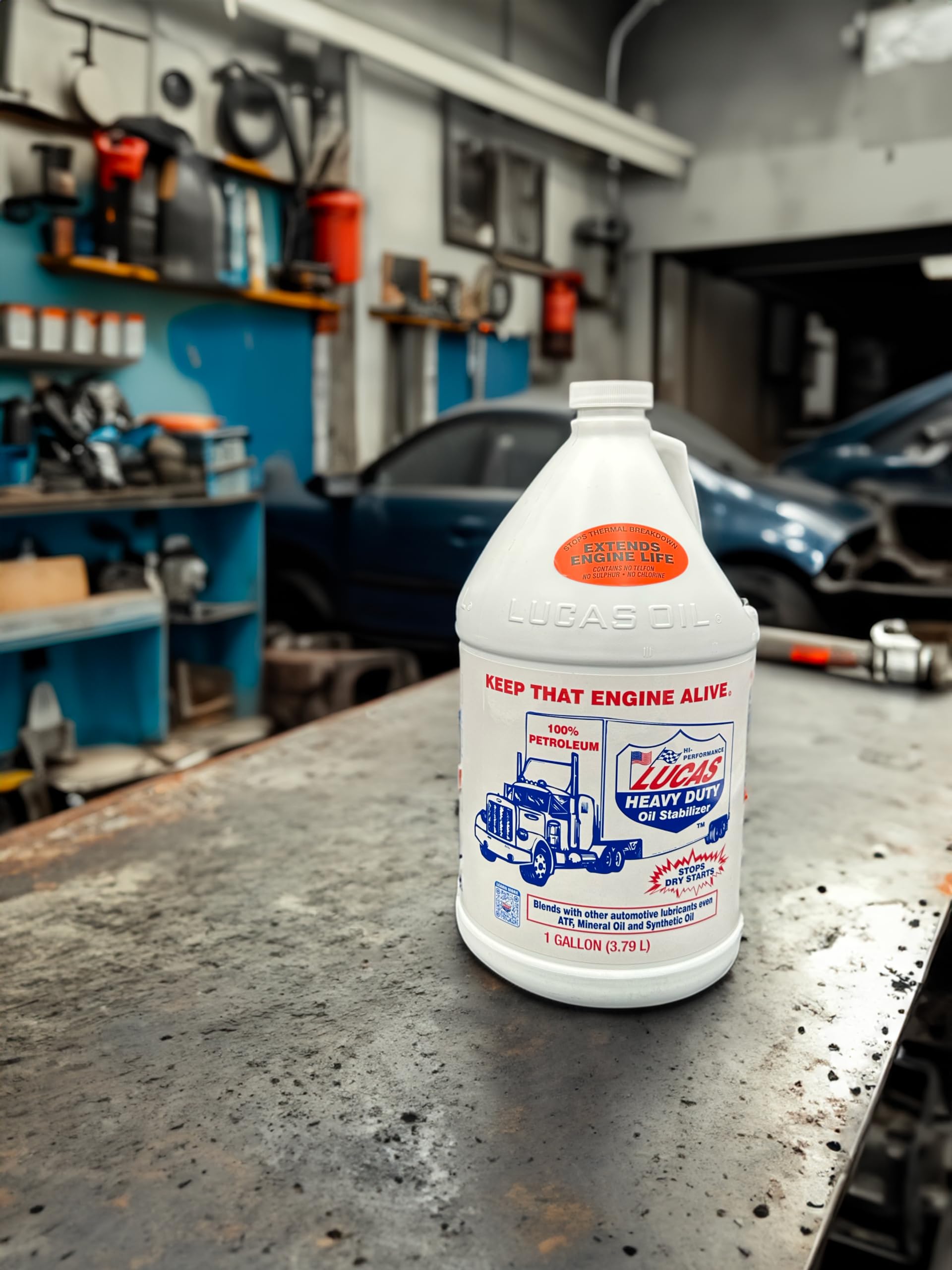 Lucas Oil 10002 Heavy Duty Oil Stabilizer - 1 Gallon on Galleon Philippines
