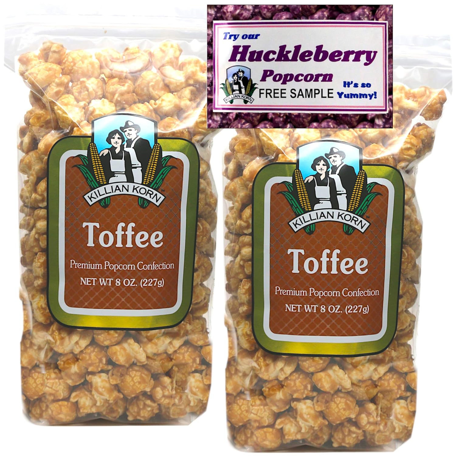 Amazon.com: Killian Korn, Toffee Popcorn Gourmet Confection "Sooo Yummy ...