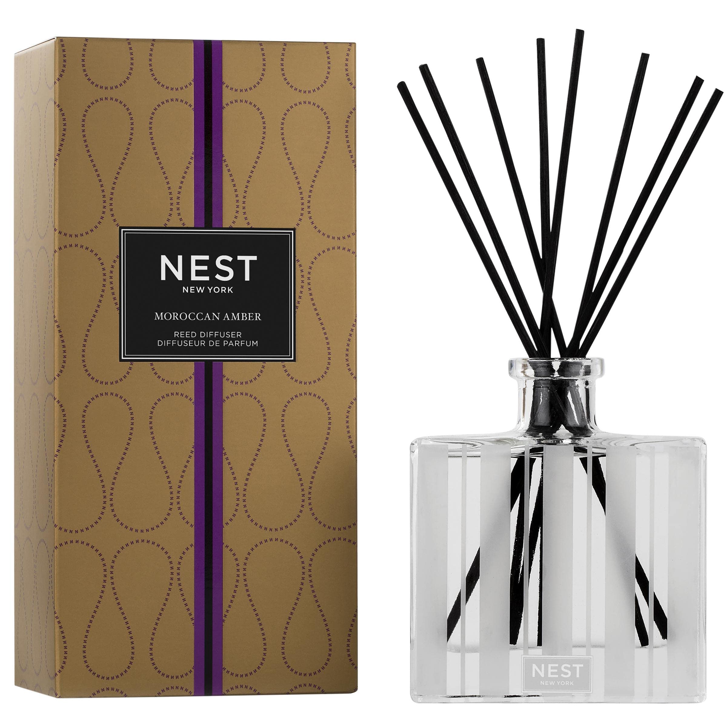 Mua NEST New York Reed Diffuser, Moroccan Amber - 5.9 fl oz - Fragrance for Up to 90 Days ...