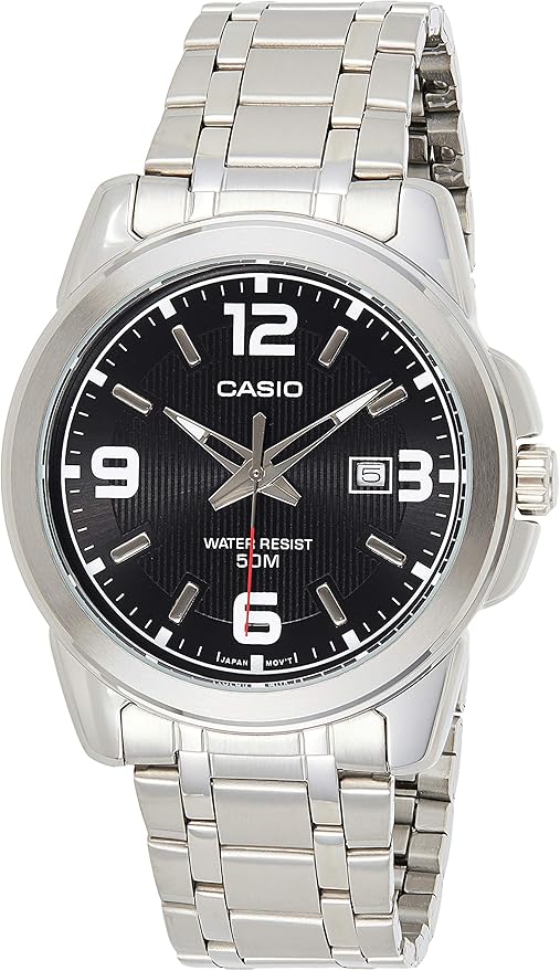 Buy Casio Enticer Analog Black Dial Men's Watch - MTP-1314D-1AVDF (A550 ...