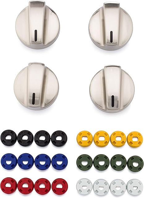 Amazon.com: Smart Choice Universal Range Knob Kit, Stainless Steel ...