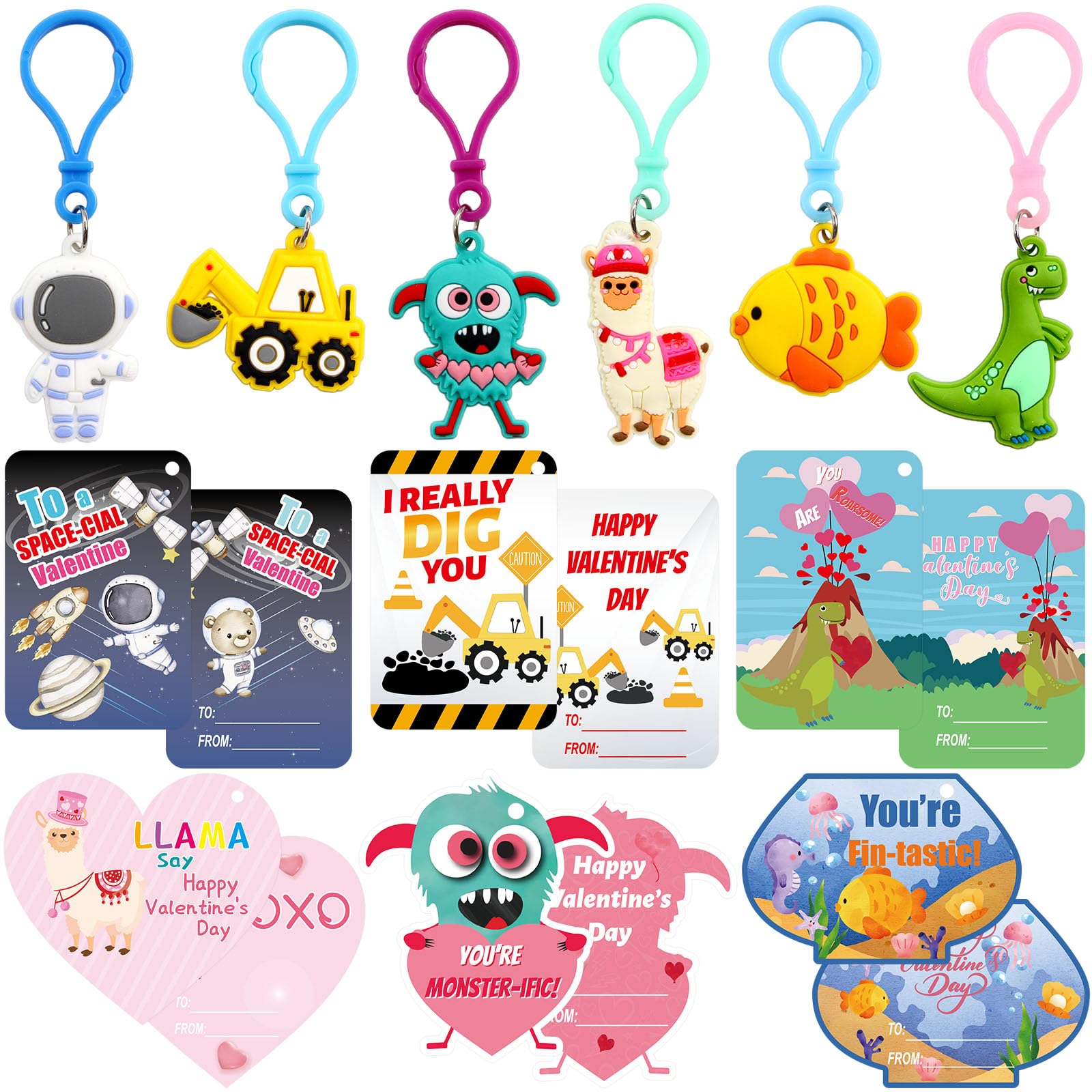 ceiba tree Valentines Day Cards for Classroom School Kids Classmates ...