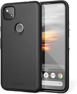 Amazon.com: Crave Pixel 4a Case, Dual Guard Protection Series Case for ...