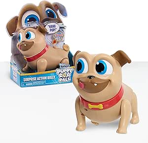 Amazon.com: Puppy Dog Pals Surprise Action Figure, Rolly, by Just Play ...