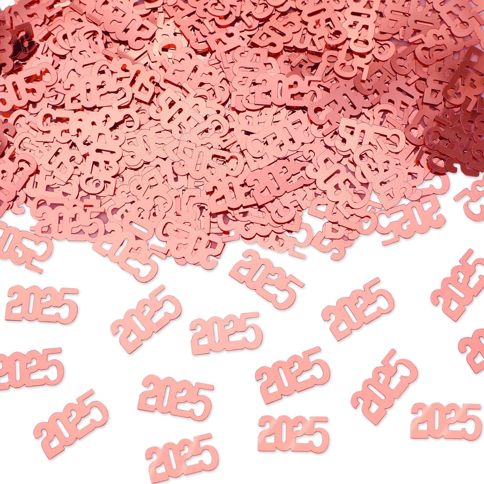 MARFOREVER Rose Gold 2025 Confetti, 2025 Rose Gold Glitter 2025 ...
