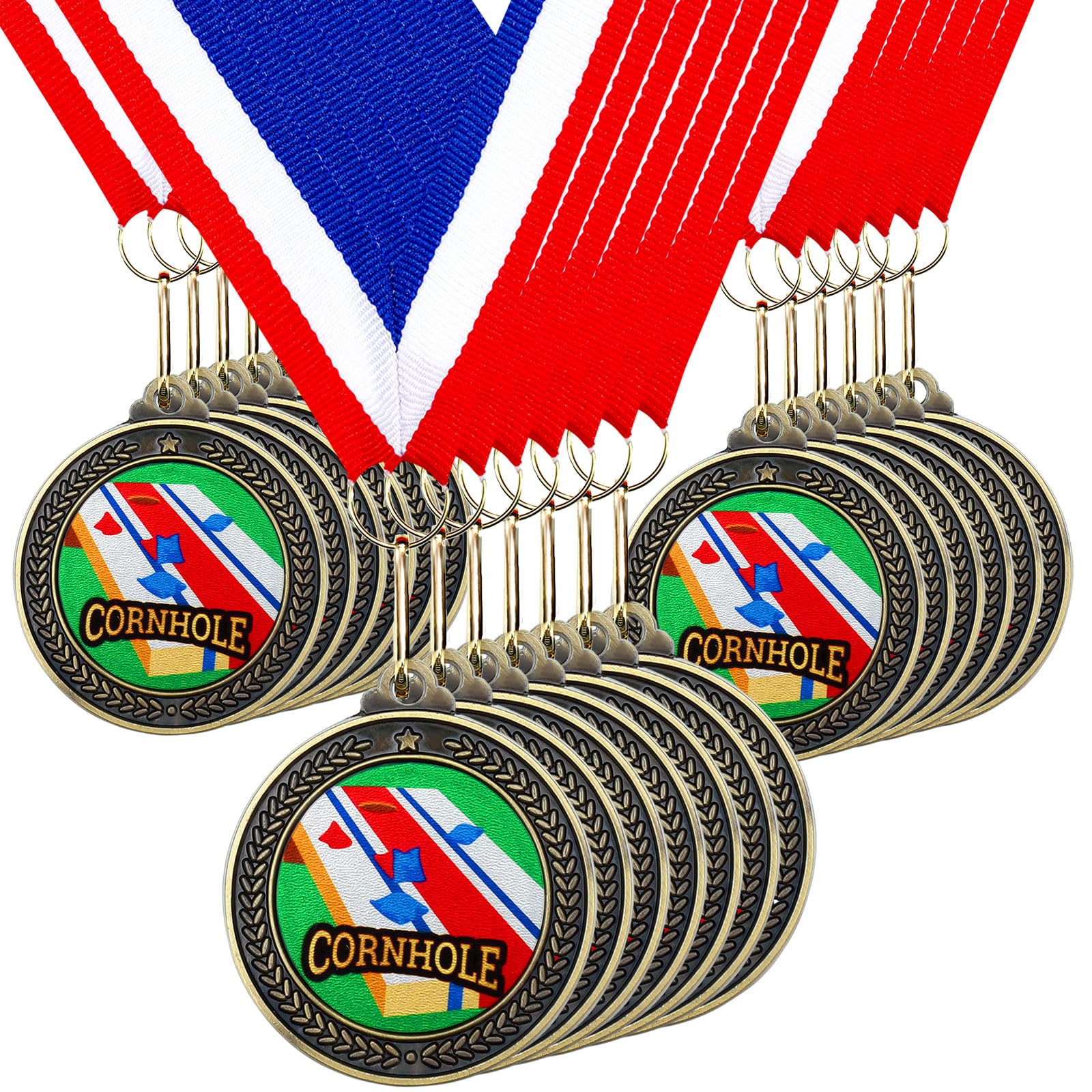 Remuuly Award Medals Bulk 2'' Gold Trophy Award Winner Metal First ...