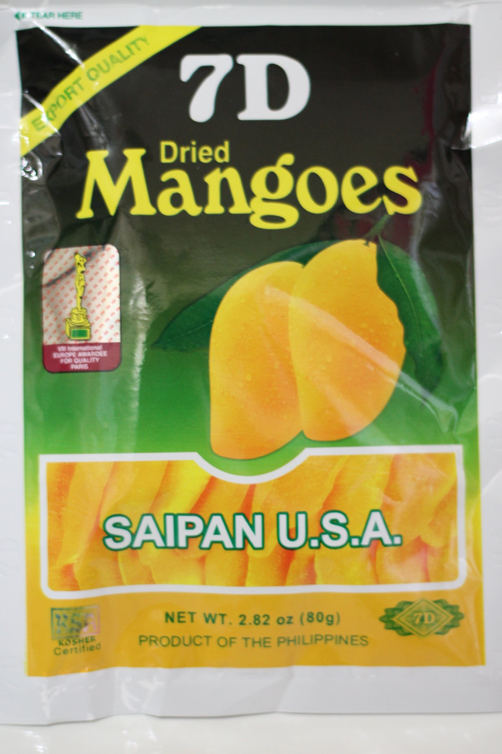 7D Dried Mangorind (Mango + Tamarind) Pack of 3 x 90g: Amazon.com ...
