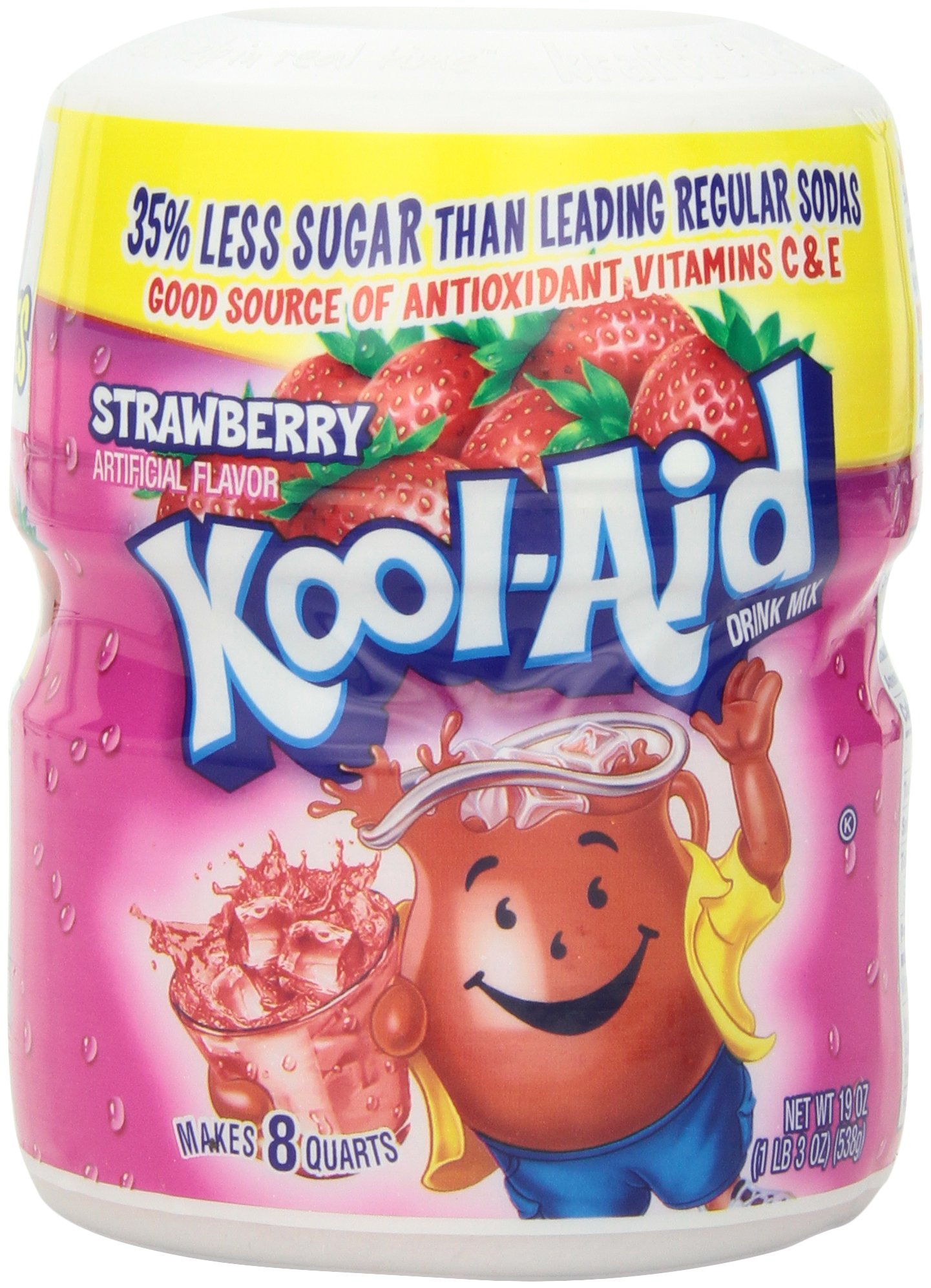 Amazon.com : Kool-Aid Sugar Sweetened Energy Drink, Green Apple, 19.5 ...