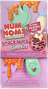Amazon.com: Num Noms Snackables Slime Kits with Fun-Themed to-Go Snack ...