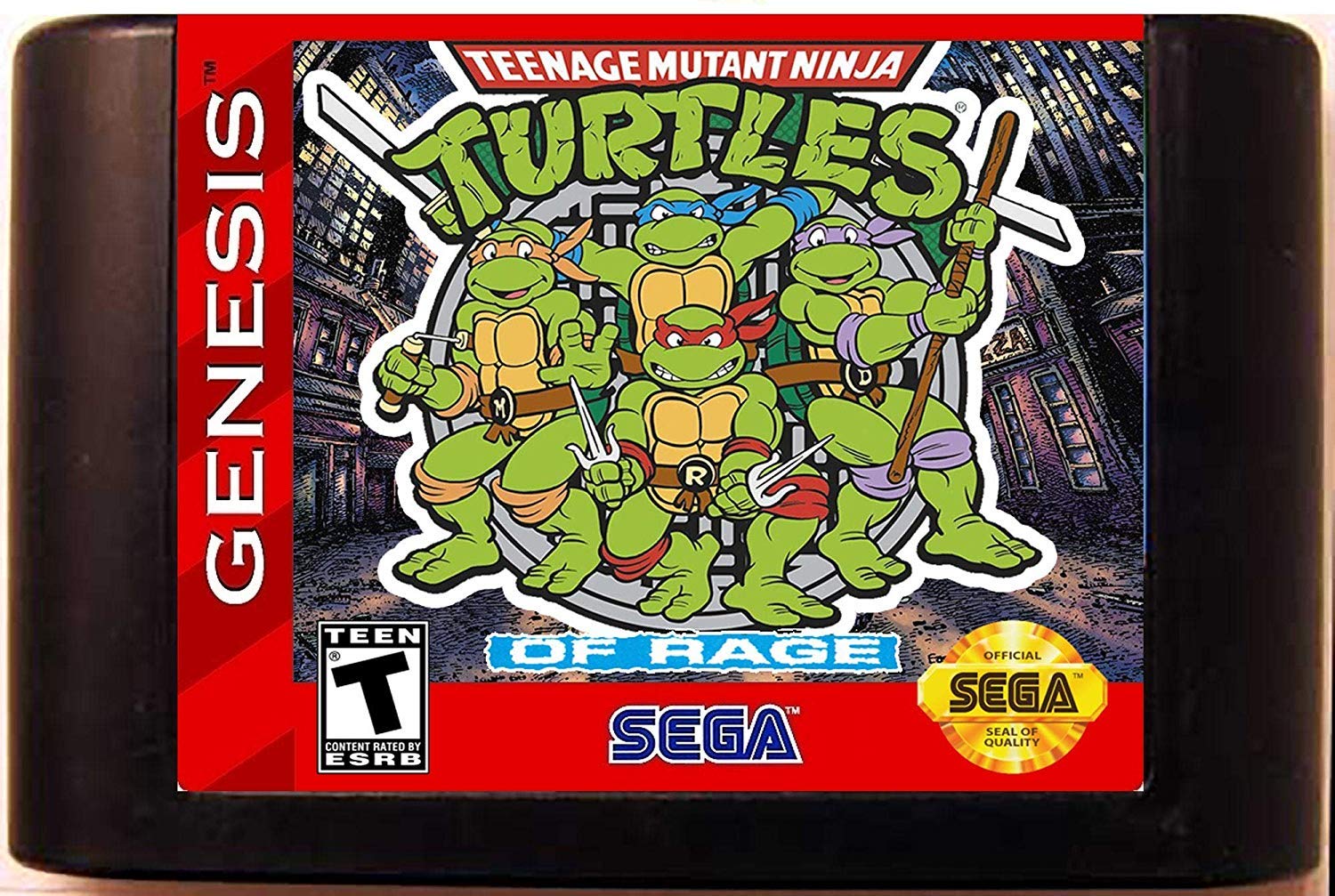 Amazon.com: Teenage Mutant Ninja Turtles of Rage (Streets of Rage 2 ROM ...