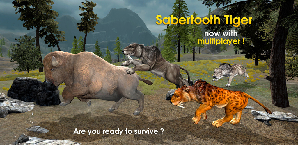 Sabertooth Tiger Multiplayer Chase Simulator : Amazon.ca: Apps for Android