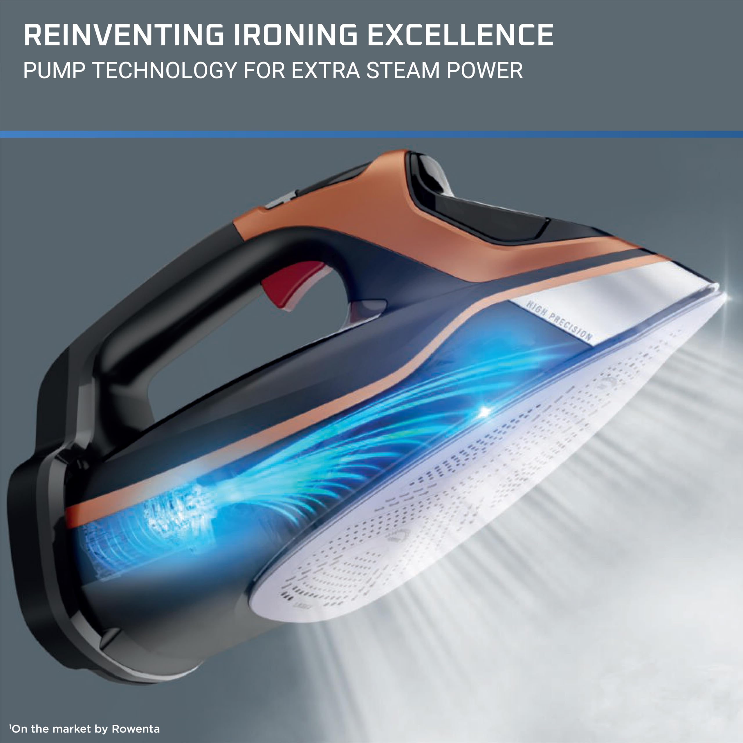 Mua Rowenta Steam Force Pro Stainless Steel Soleplate Iron for Clothes ...