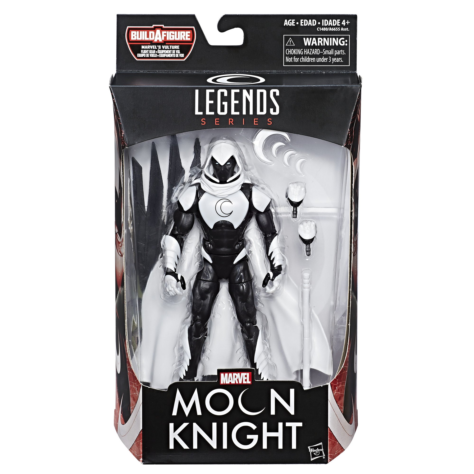 Mua Marvel Legends Spider-Man Moon Knight Action Figure (Build Vulture ...