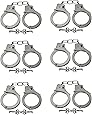 Amazon.com: Police Toy Heavy Duty Diecast Metal Handcuffs with Keys ...