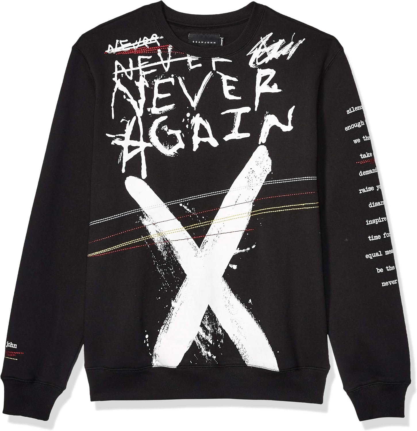 Sean John Men's Long Sleeve Crew Sweatshirt: Amazon.com.mx: Ropa ...