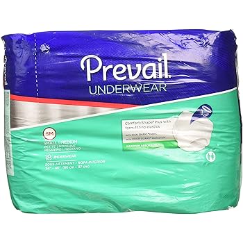 Amazon.com: Prevail Extra Absorbency Incontinence Underwear, Medium, 20 ...